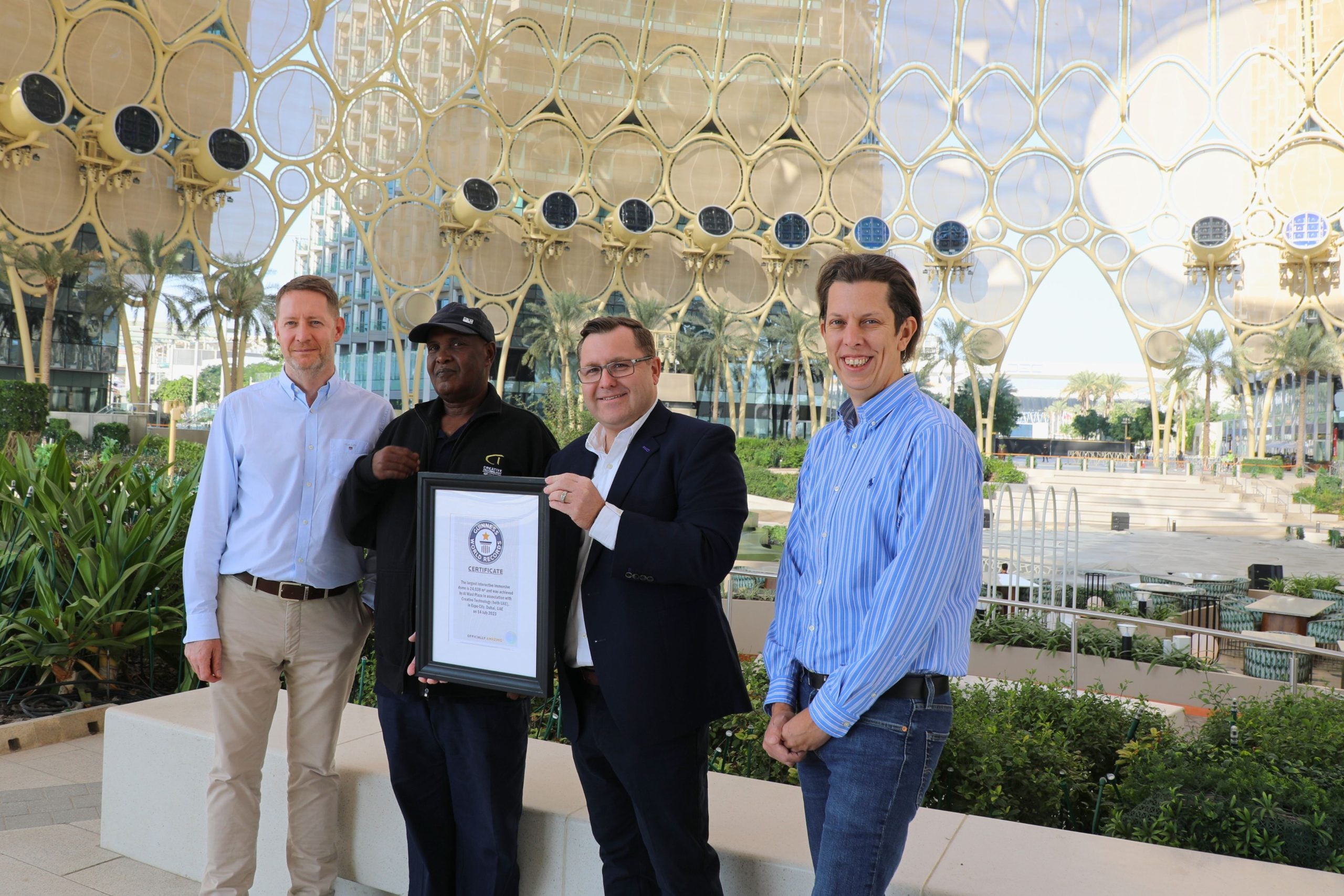 Al Wasl Guinness World Record - Creative Technology